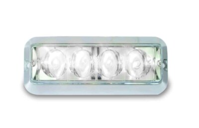 Custer STRL4W High Power LED White Strobe/Solid light Flush mount | eBay