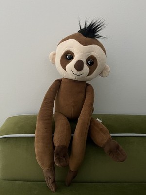 Fingerlings HUGS Interactive 2018 by WOWWEE Brown PLUSH BABY SLOTH ...