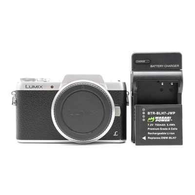 EXC+ Panasonic LUMIX DMC-GF7 Mirrorless Camera - Silver (Body Only ...