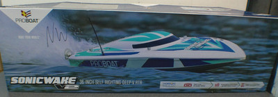 Pro Boat Sonicwake V2 36 Self-Righting BL White RTR PRB08032V2T2 | eBay