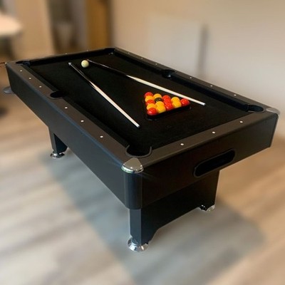 Refurbished Item Walker & Simpson Captain 6ft Slate Bed Pool Table ...