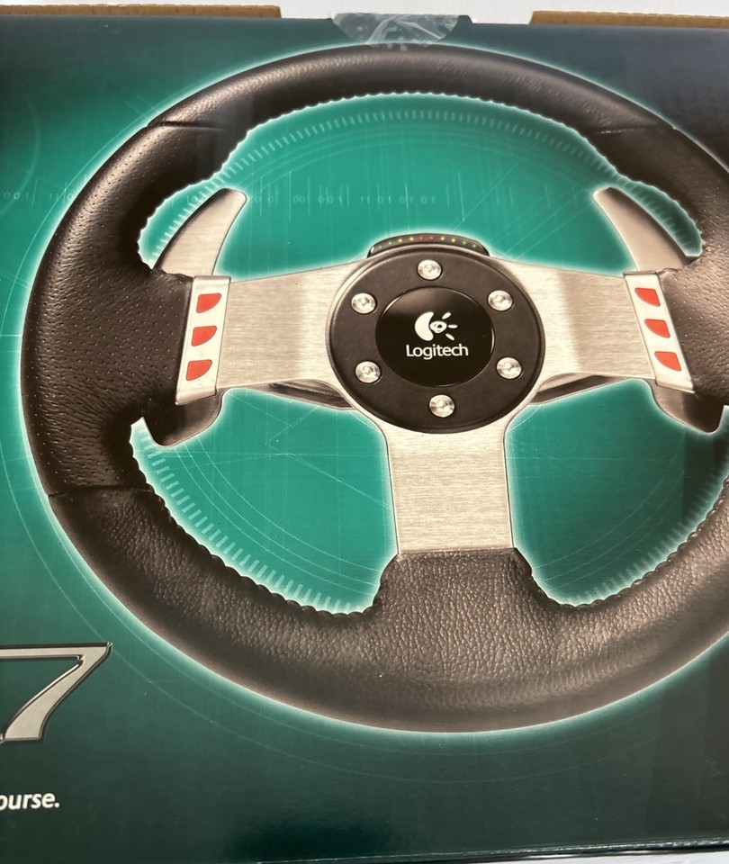 Logitech G27 PC/Playstation 2-3 Force Feedback Racing Wheel/ Peddles *Brand New* | eBay