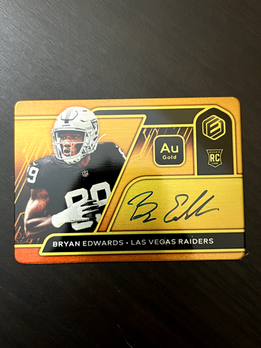 2020 Panini Elements - RPS Rookie Signatures Gold #146 Bryan Edwards ...