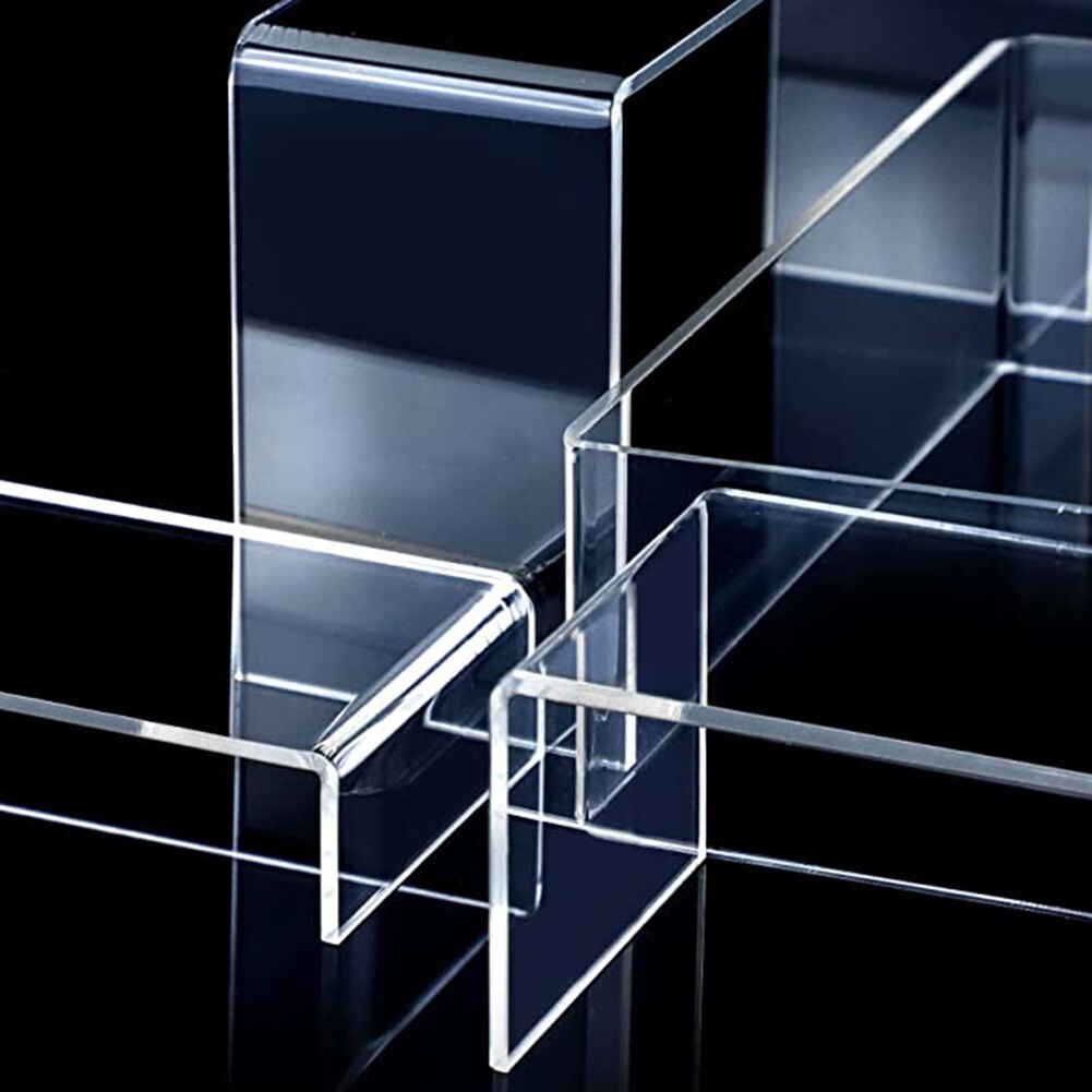 Tapping Display Stands 5pcs/set Acrylic Clear Jewelry Showcase 2022 New ...