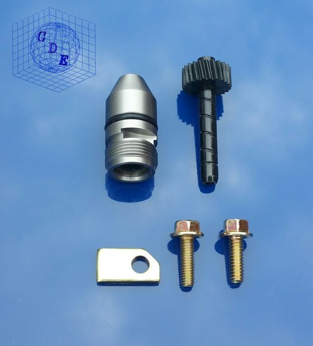 GM TH350 POWERGLIDE SPEEDOMETER GEAR 23 TEETH BLACK SPEEDO W/ BULLET ...