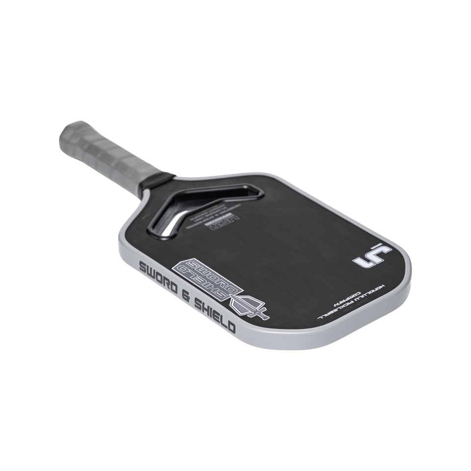 HONOLULU PICKLEBALL COMPANY SWORD & SHIELD J1 PADDLE RAW TORAY CARBON ...
