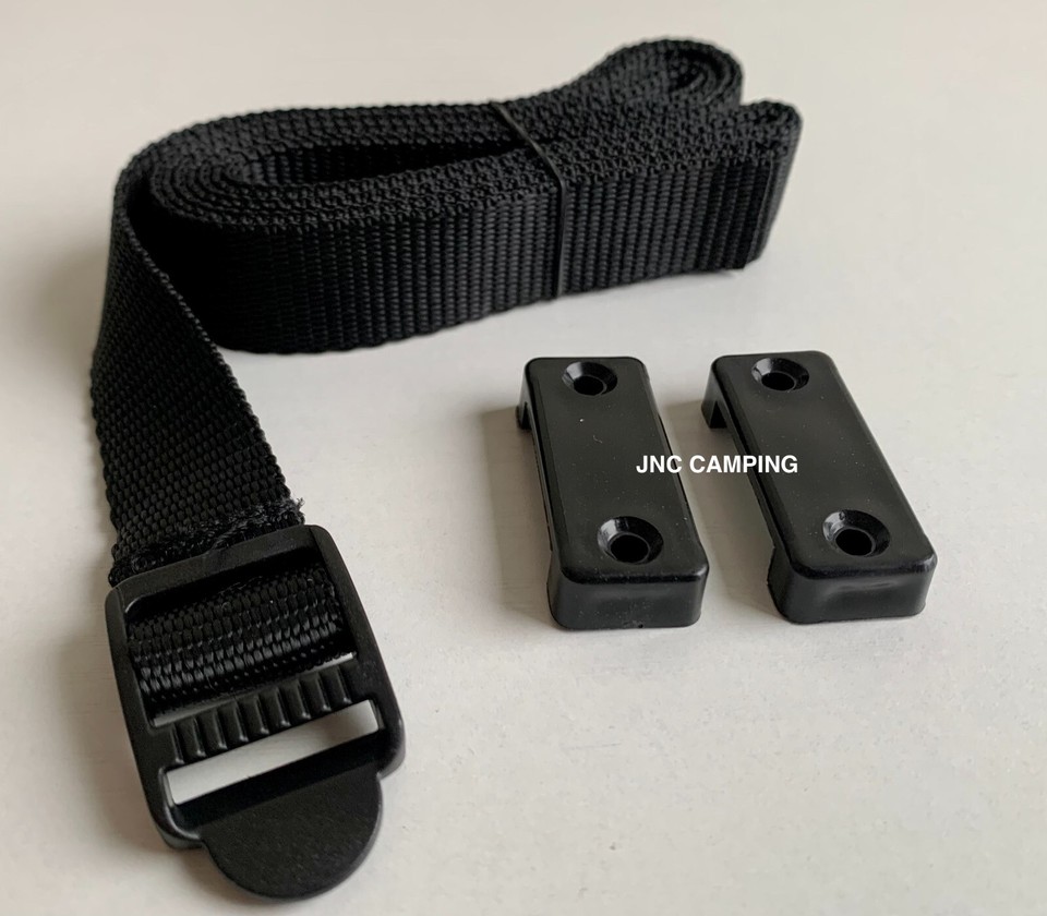 Battery Strap Retaining Strap With Buckle & Brackets 1500mm Caravan ...