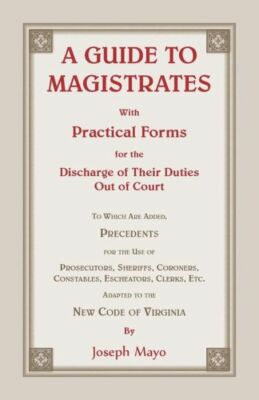 A Guide To Magistrates 9780788451379| eBay