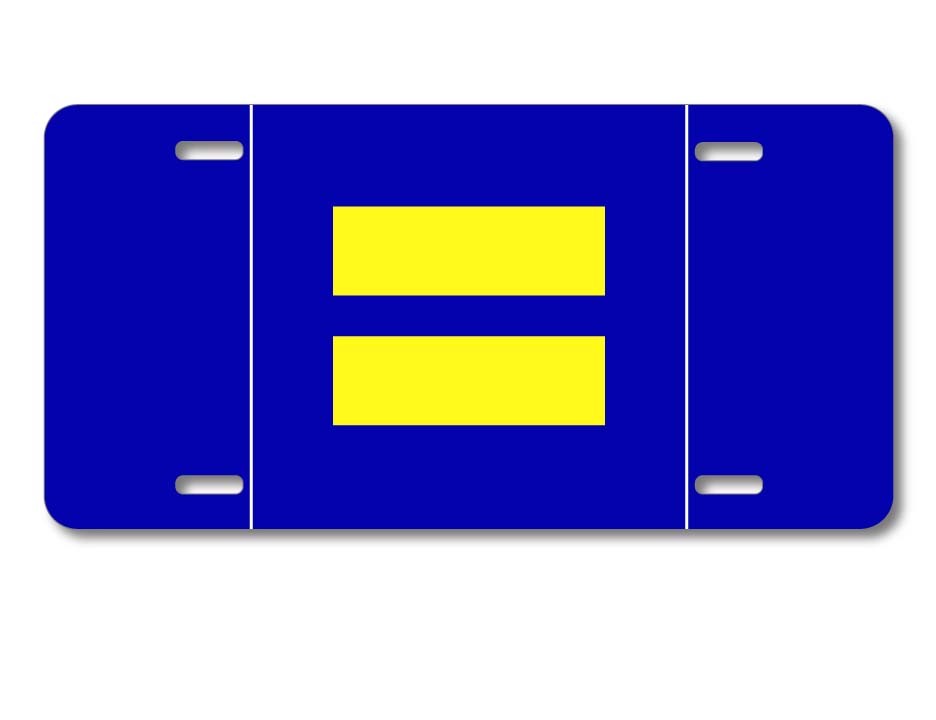 Equality Symbol Blue