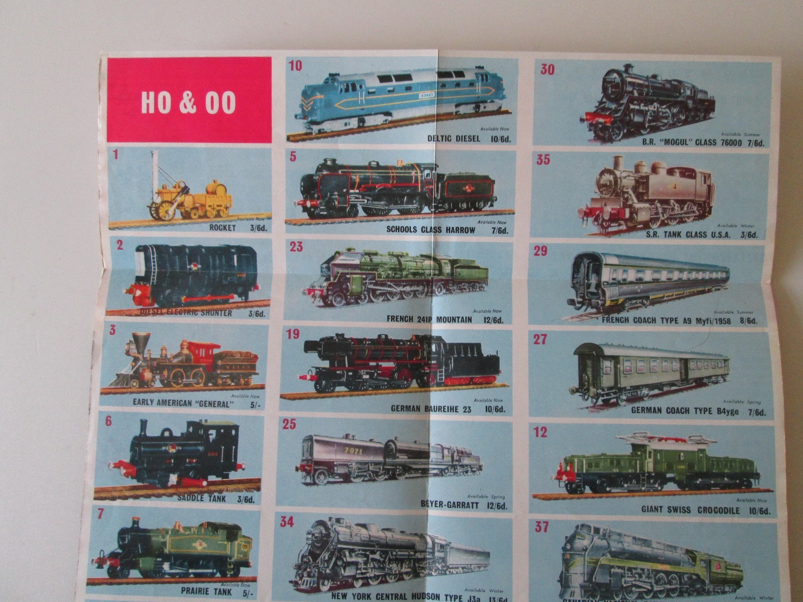 Rosebud Kitmaster 1961 Catalogue - Locos, Trains and Layouts ...