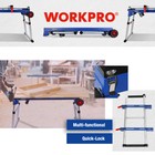 WORKPRO 5-in-1 Workbench Miter Saw Stand Quick Folding Work Table ...