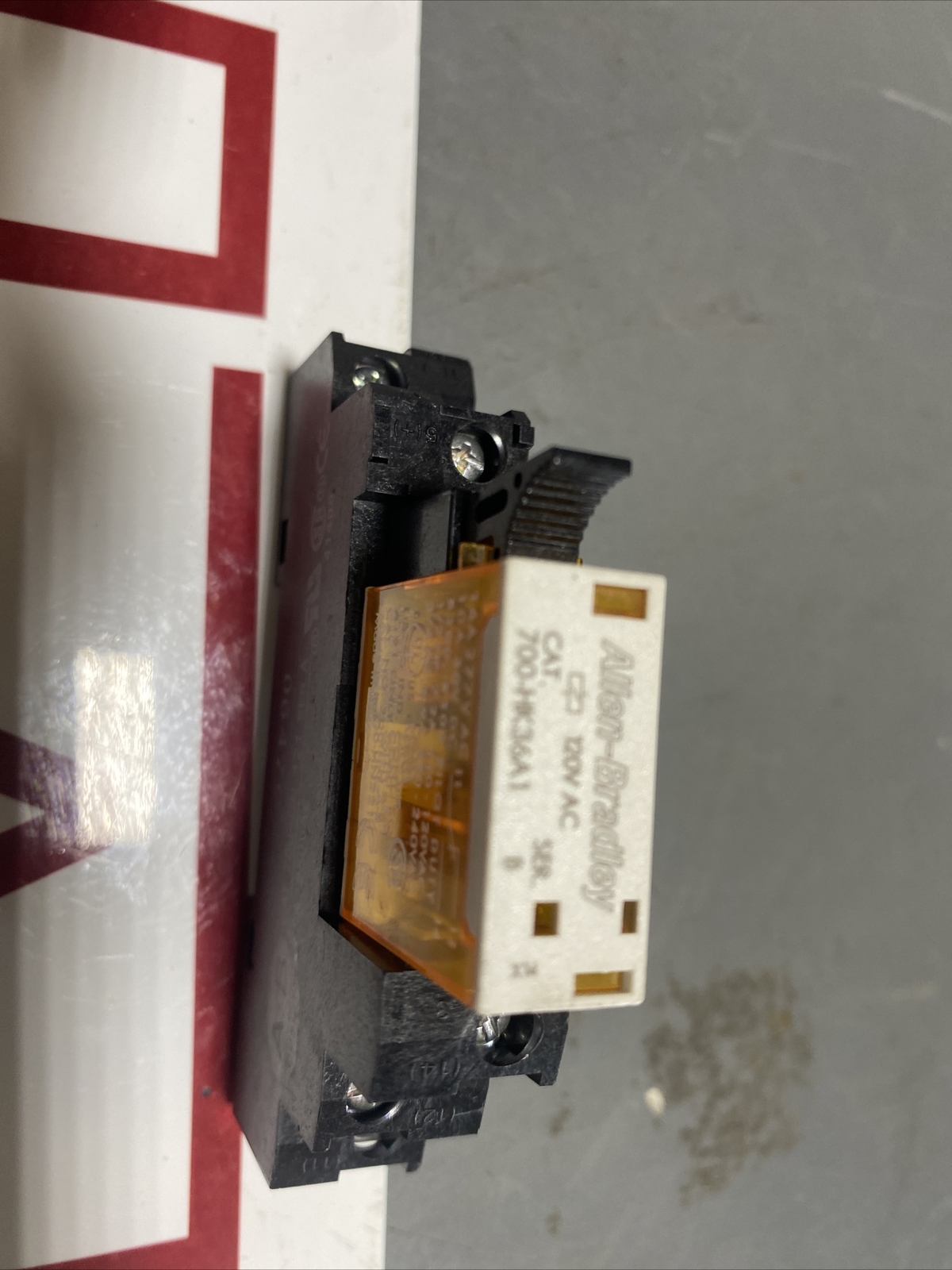 Allen Bradley 700-HK36A1-4 Ser. A with 700-HN121 Ser. B base. | eBay