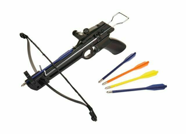 Tactical Crusader Handheld Hunting Archery 50lb Pistol Crossbow Gun ...