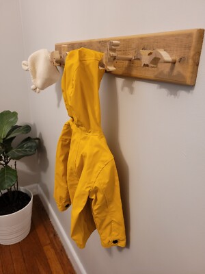 Reclaimed Cedar Dinosaur Coat Rack | eBay