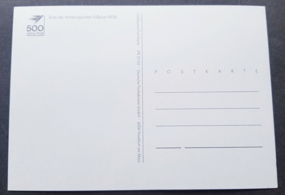 *FREE SHIP Germany 500 Years Post 1990 Postal Service Horse Cart ...