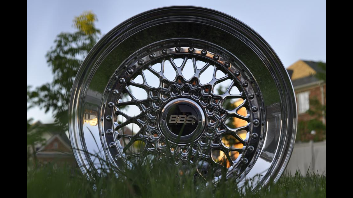 BBS RS 17” 5x120 chrome dipped face | eBay