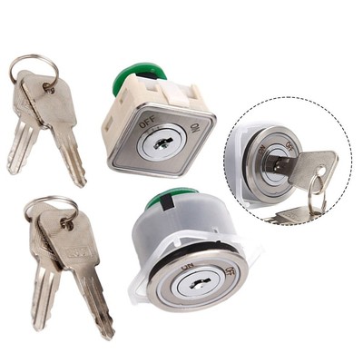 Elevator Key Switch Zinc Alloy Lock ONOFF Mechanism Smooth Insertion ...