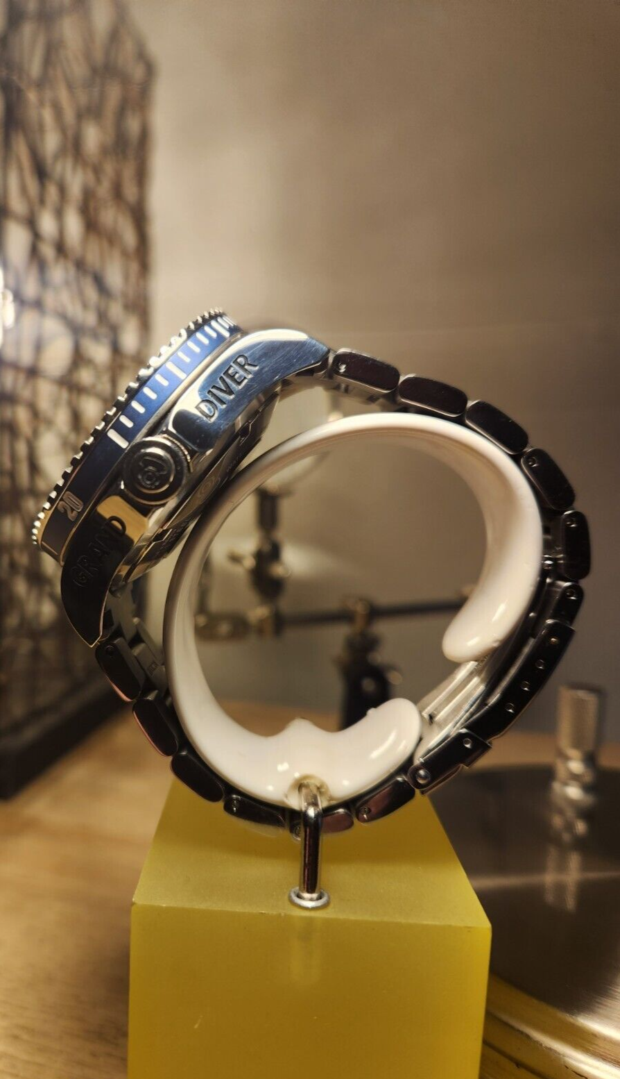 Invicta Grand Diver Gen 2 Automatic Blue Dial Stainless Steel Watch ...