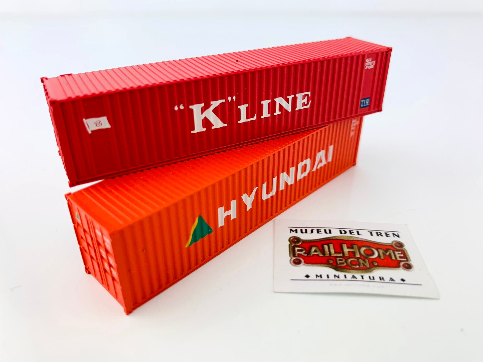 Luxe Innovations N - K Line + Hyundai 40' Two Containers | eBay