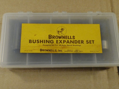 Brownells 1911 Bushing Expander Set #080-711-145 | eBay