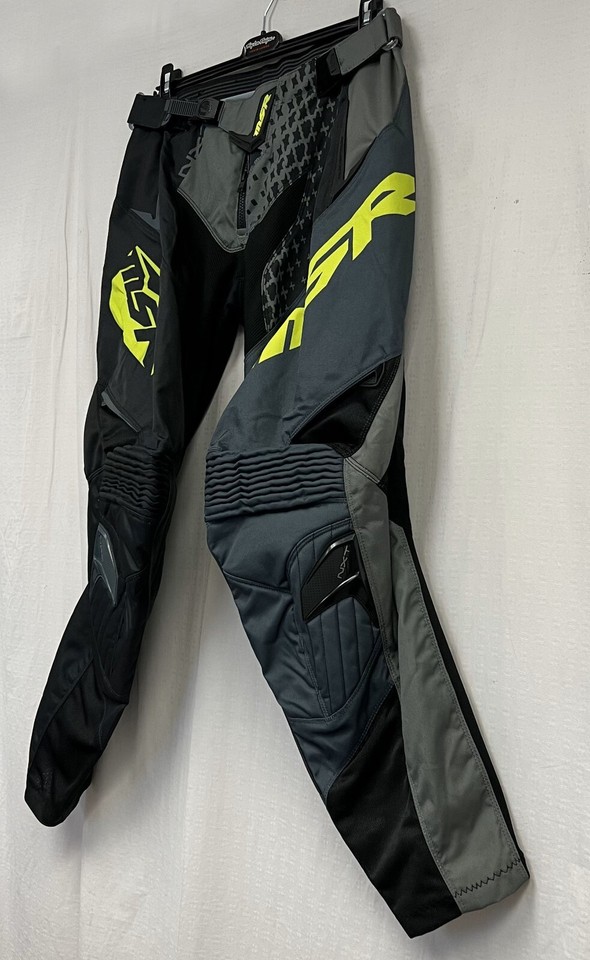 MSR NXT Off-Road MX Motocross Pants Black/Gray/Green Men's 32 *DISPLAY ...
