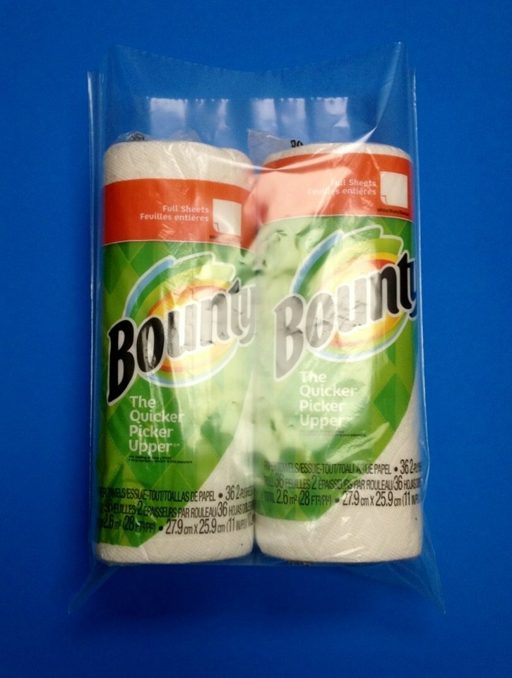 100 Pack Clear 14 x 20 Poly Bags ULINE Best 1 MIL Thick Quality Flat ...