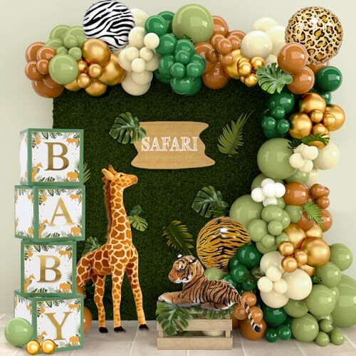 Baby Safari Animals Baby Shower
