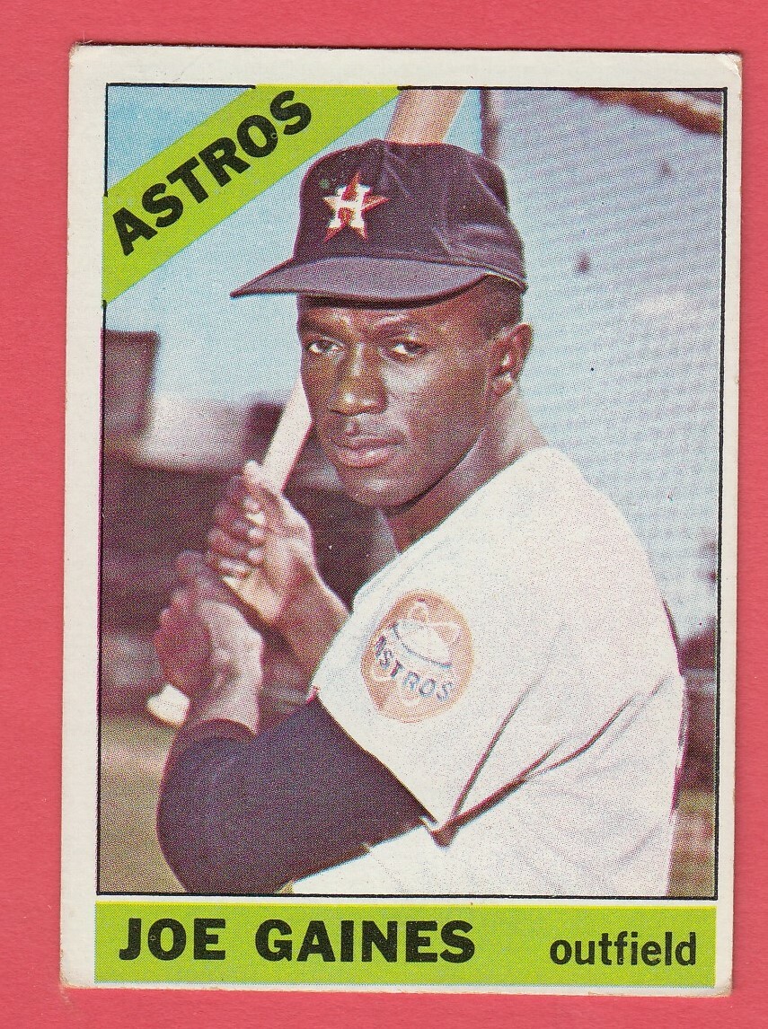 1966 Topps # 122 Joe Gaines -- Astros -- Box 118-543 | eBay
