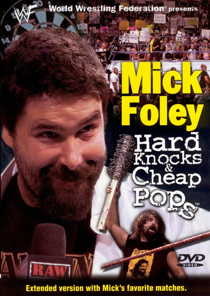 WWF: Mick Foley - Hard Knocks & Cheap Pops (DVD, 2001) for sale online ...