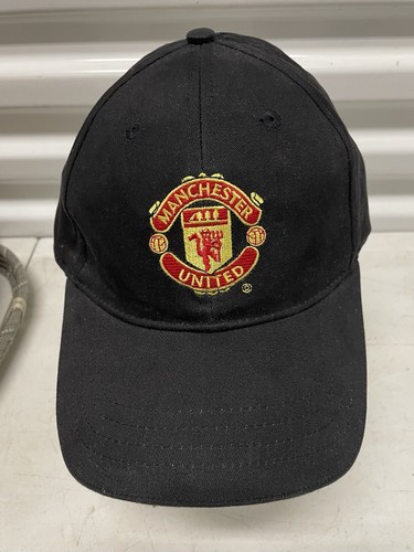 NEW Manchester United Hat Cap Black Adjustable Official Merchandise ...