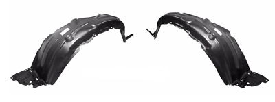 New Front Driver & Passenger Side Fender Liner Set For 2007-2011 Toyota ...