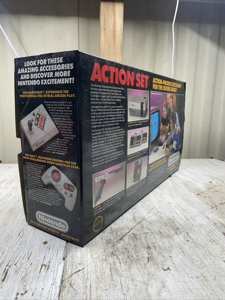 Nintendo Entertainment System NES Action Set Console Excellent ...