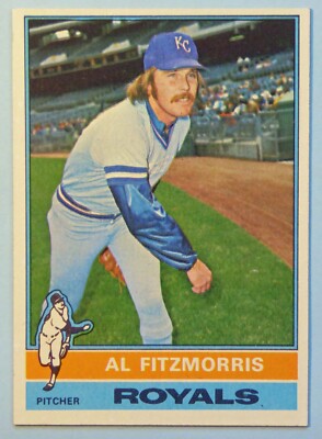 1976 Topps Al Fitzmorris #144 (Kansas City Royals) NM Near Mint | eBay