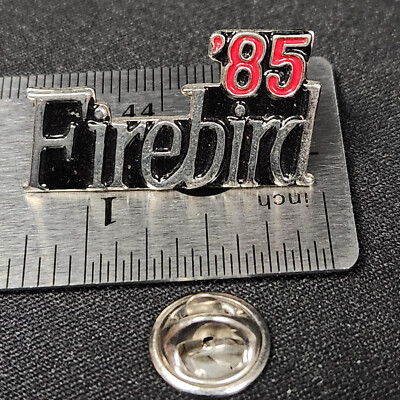 1985 Year Pontiac Firebird Trans Am Car Lapel Pin Hat Tie Tack Badge ...