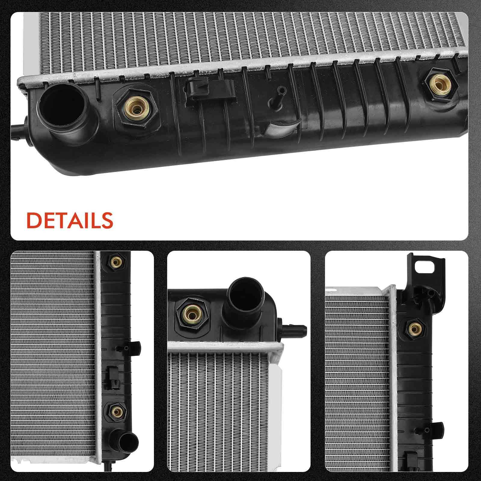 34" Radiator w/ Oil Cooler for Chevy Silverado GMC Sierra 1500 99-13 ...