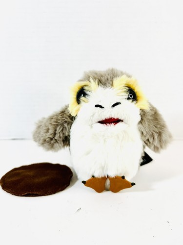 Disney Parks Star Wars Toddler Porg Talking Magnetic Shoulder Pal Plush ...