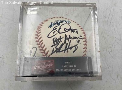Rawlings Signed Official Major League Baseball Collectible With Display ...