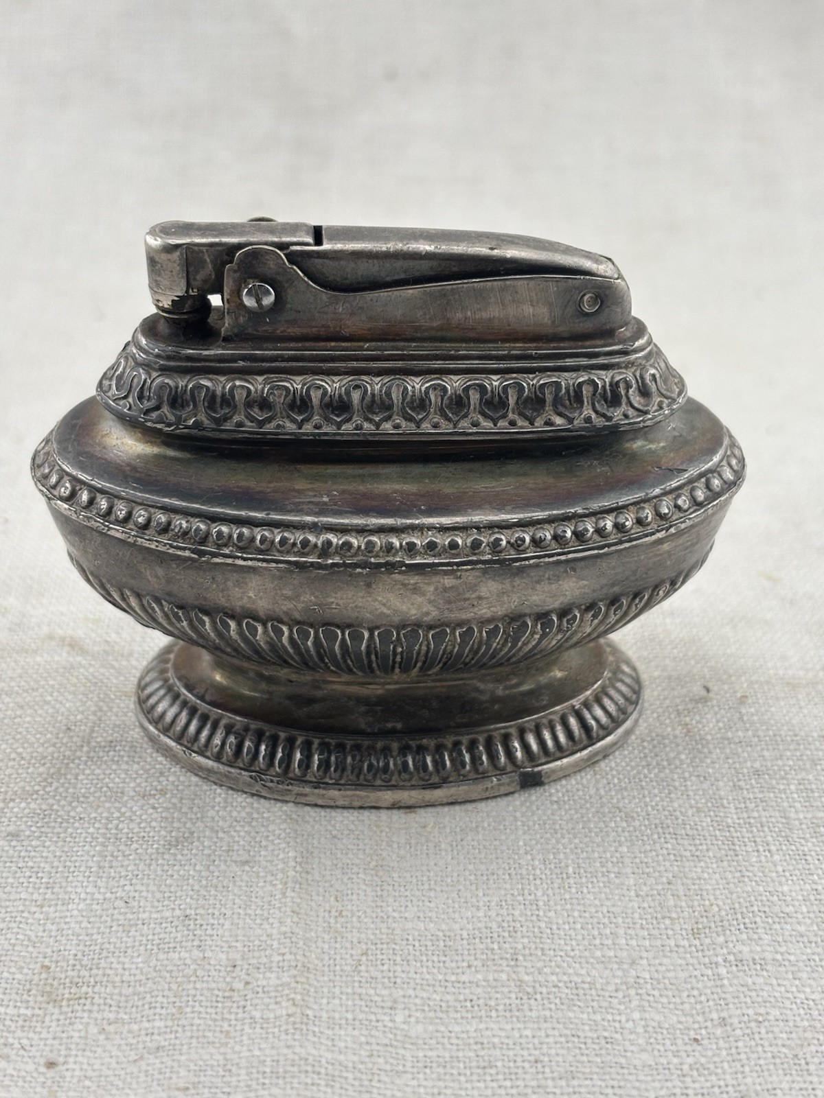 Vintage Ronson Queen Anne Table Lighter - Silver Plate 1940s-50s USA ...