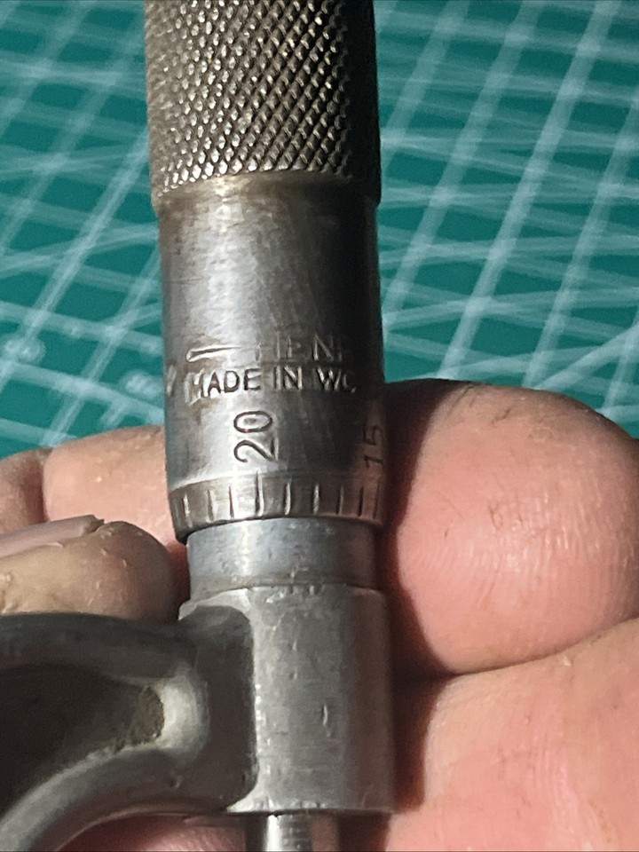 Vintage Handy Henry L Hanson USA Made Outside Micrometer, Machinist ...