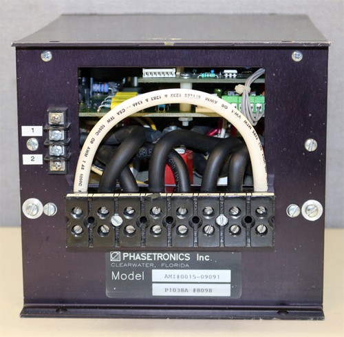 Phasetronics Inc. P1038A Single Phase Angle Drive Power Supply AMAT ...
