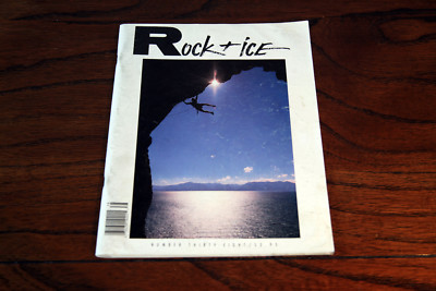 Vintage Rock And Ice Climbing Magazine #38 July August 1990 | eBay