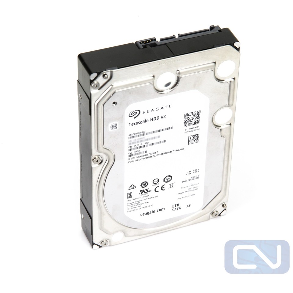 Seagate ST8000NC0002 Enterprise NAS 8TB 7.2K SATA 6Gb/s 256MB 3.5" HDD ...
