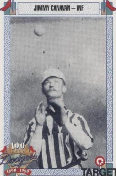 1990 Target Dodgers 100th Anniversary - Jimmy Canavan #108 (RC) for ...