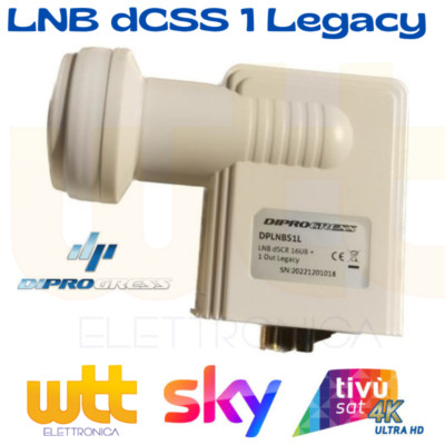 LNB dCSS CON 1 LEGACY ILLUMINATORE CONVERTITORE dCSS 16UB | eBay