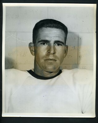 Walt Williams 1946 Type 1 Press Photo AAFC Chicago Rockets Inaugural ...