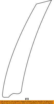 75923-52120 Toyota Tape, black out, no.2 rh 7592352120, New Genuine OEM ...