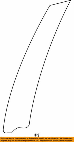 75923-52120 Toyota Tape, black out, no.2 rh 7592352120, New Genuine OEM ...