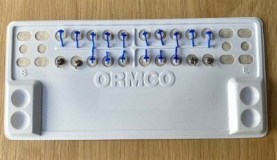 Ormco Damon Clear2 std tq, full kit, hooks on 3-5 | eBay