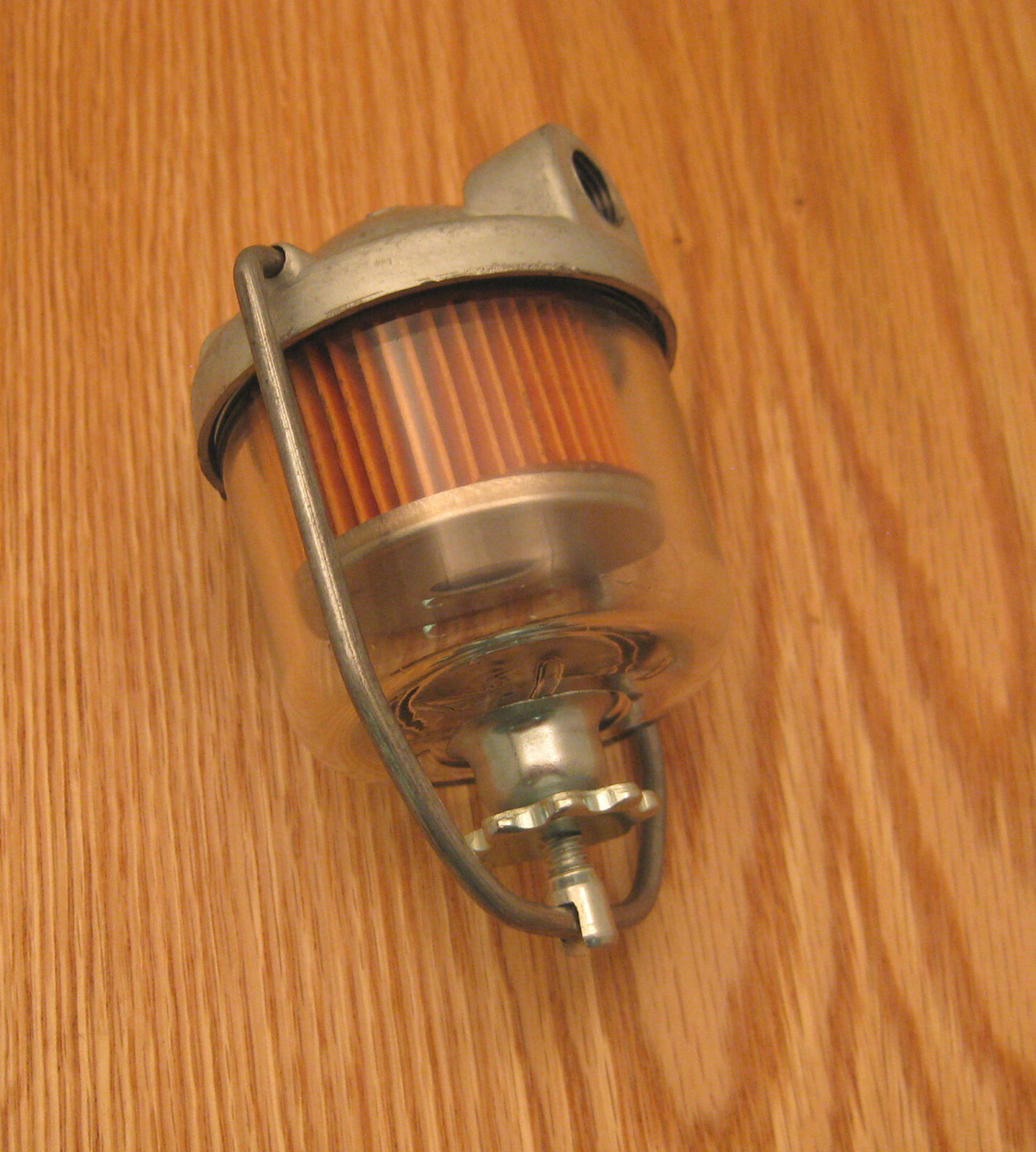 1956 1957 1958 CHEVY FUEL FILTER ASSEMBLY Domed Top for use with Dual ...