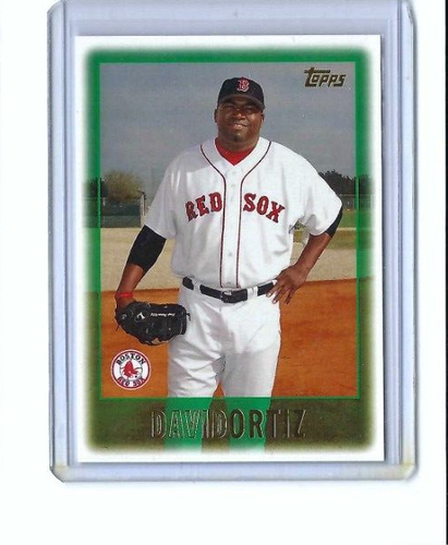 2006 Topps Baseball David Ortiz Wal-Mart Exclusive #WM46 BOSTON RED SOX ...